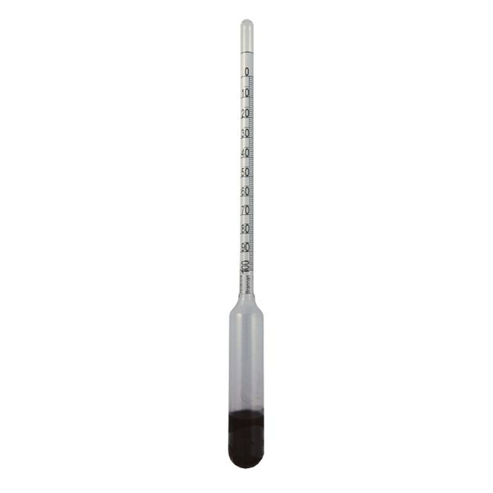 Profesjonelt saltlake hydrometer 0-100%, med 0,1° i oppløsning - Impex ...
